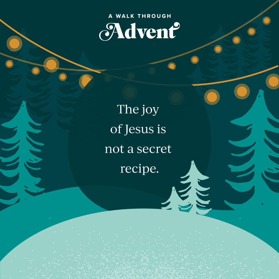 Advent R+R: A Recipe For Joy - Luke 1:44 | Abide