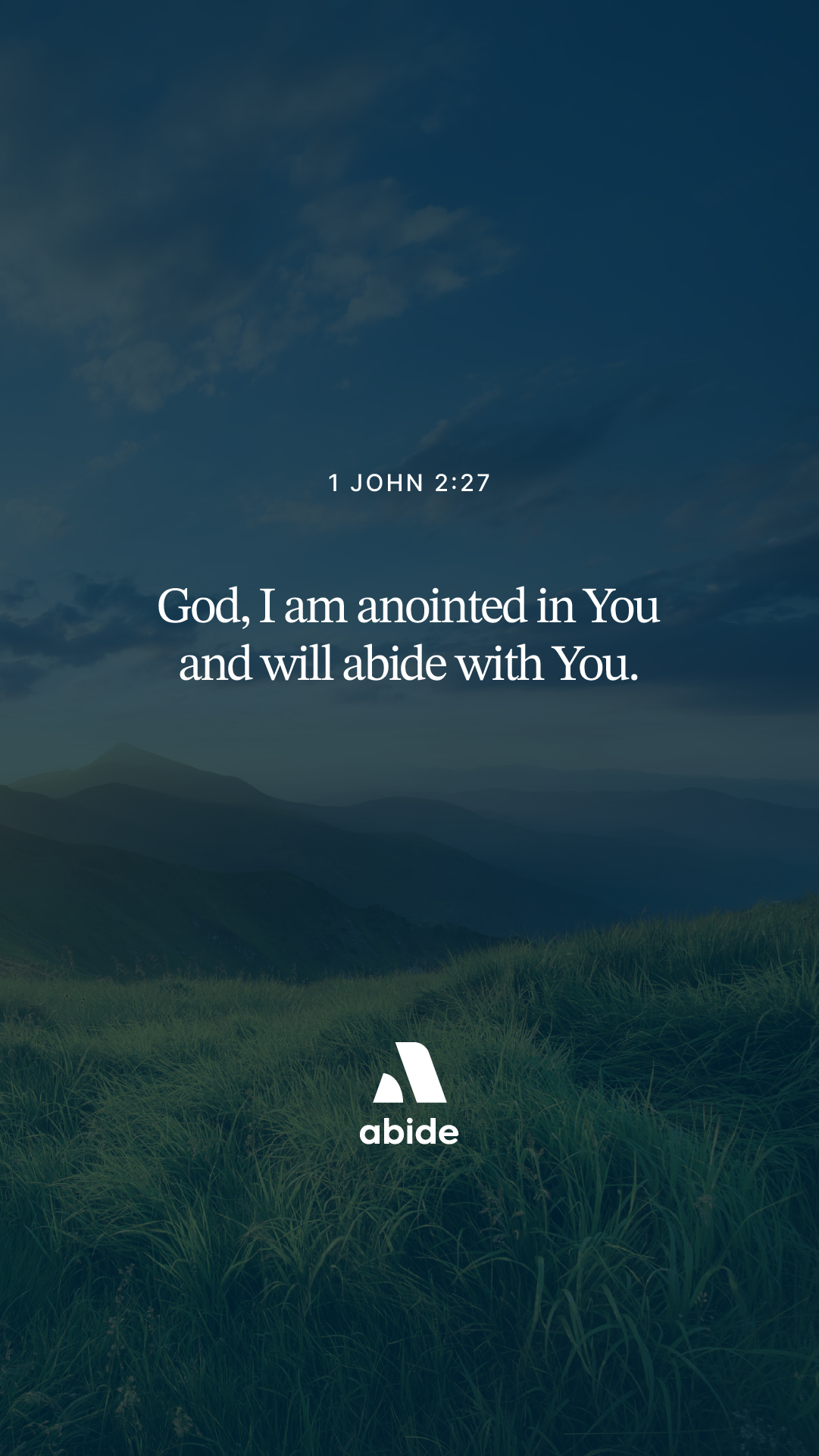 The Anointing of Christ - 1 John 2:27 | Abide